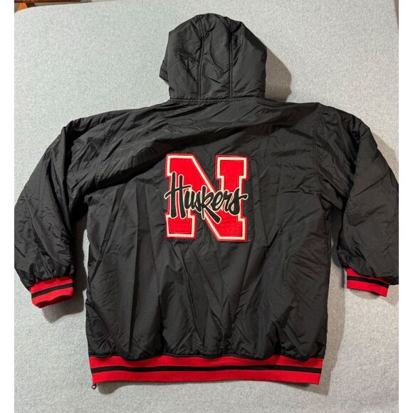 Champs | Jackets & Coats | Champs Jacket Men Xl Black Nebraska Huskers ...